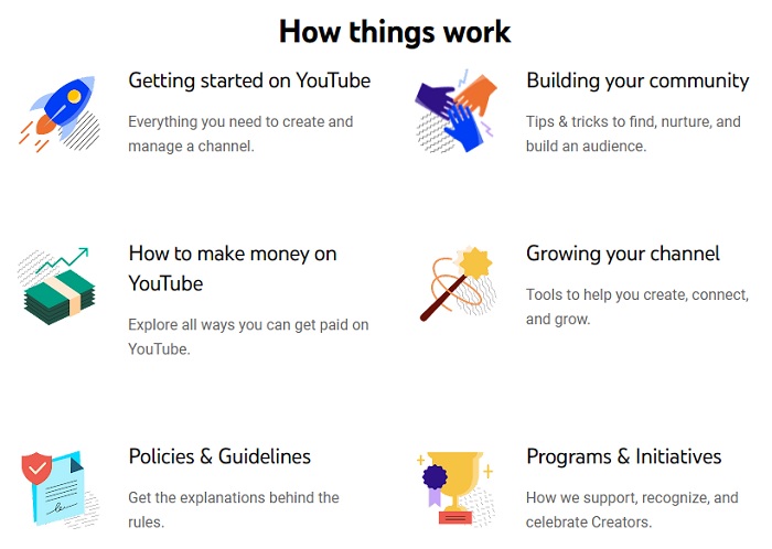 Updated YouTube Creators site to provide guidance for content creators ...