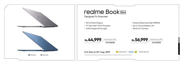 realme Book Slim release: up to 11th Gen Intel Core i5 processor, PC ...