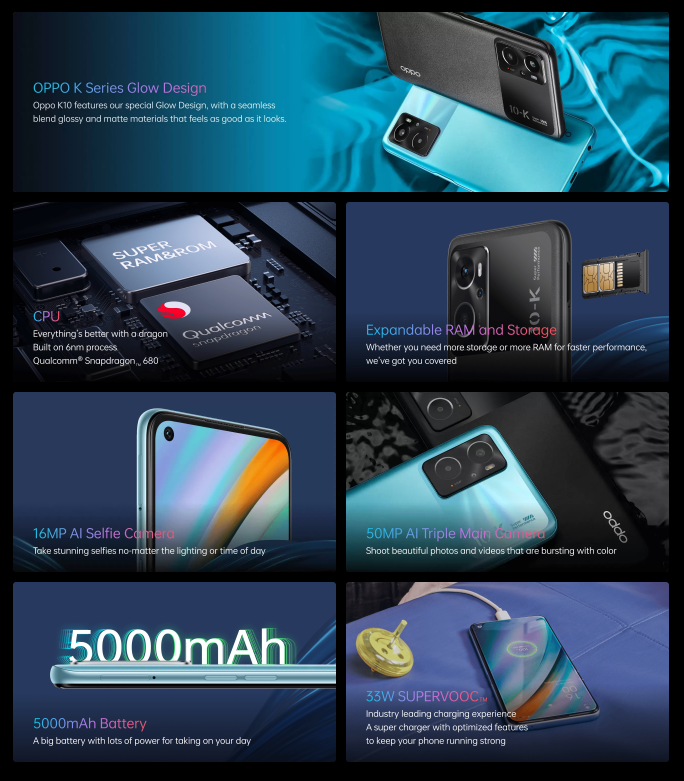 OPPO K10 release: SD 680, 90Hz display, and 33W fast charge, starts ...