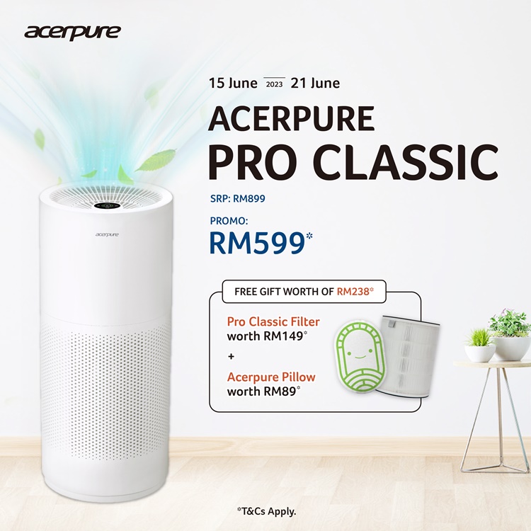 Acerpure Aqua WP1 & Pro P2 Classic Malaysia release - now available for ...