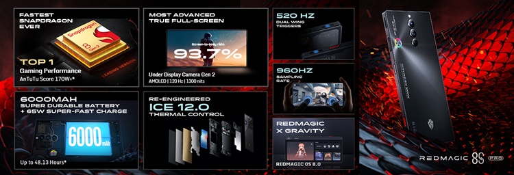 Red Magic 8S Pro Malaysia release - first sales on 14 August, starting ...