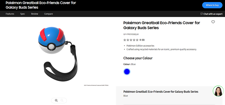 Pokemon Eco Friends Buds Cover Malaysia release - specially for Galaxy ...