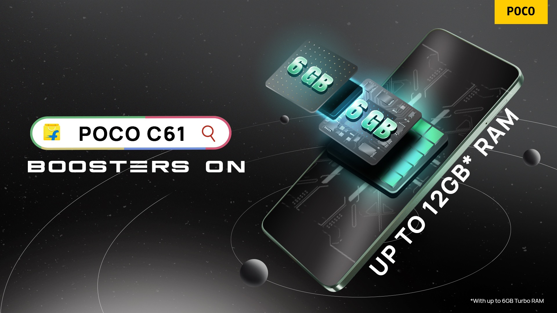 POCO C61 to launch on 26 March, features a 90Hz HD+ display & 6GB RAM | TechNave