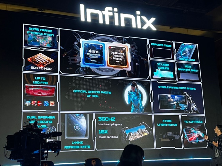 Infinix GT 20 Pro Malaysia release - 12GB + 256GB variant, priced at ...