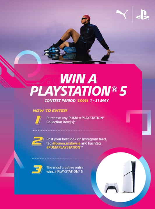 You can stand a chance to win a new PS5 with PUMA x PLAYSTATION Social ...