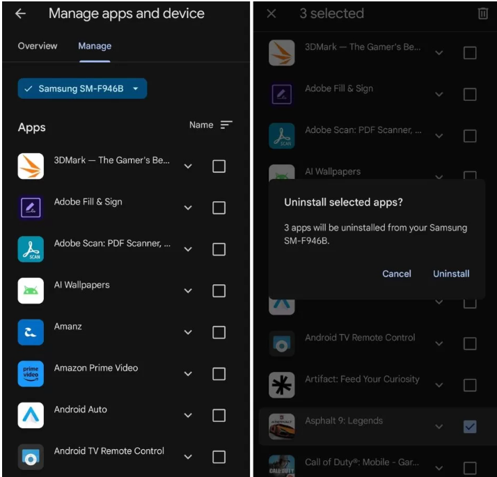 You can now uninstall apps remotely through the Google Play Store | TechNave