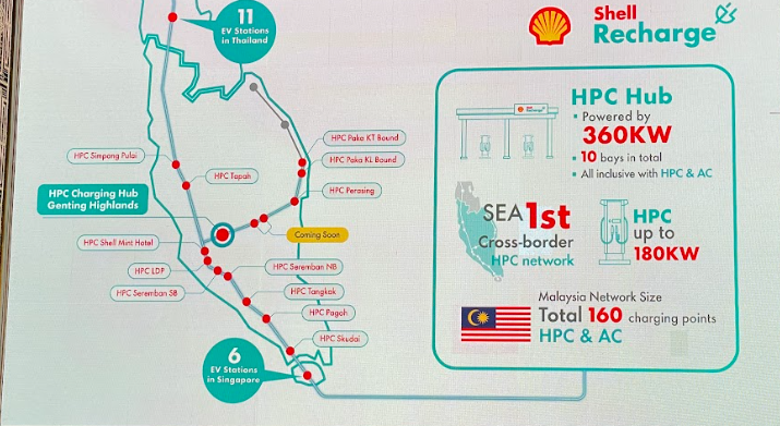 This Shell Recharge sets Malaysia's record as the highest altitude, High-Performance EV Charging ...