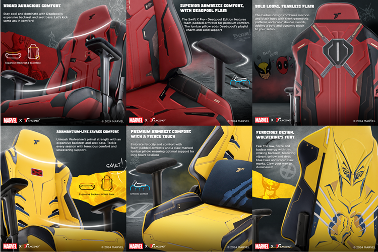 TTRacing Swift X Pro - Deadpool & Wolverine Edition Malaysia release ...