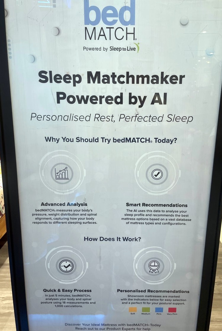 Harvey Norman unveils Malaysia's first bedMATCH AI Technology and this is how it works | TechNave