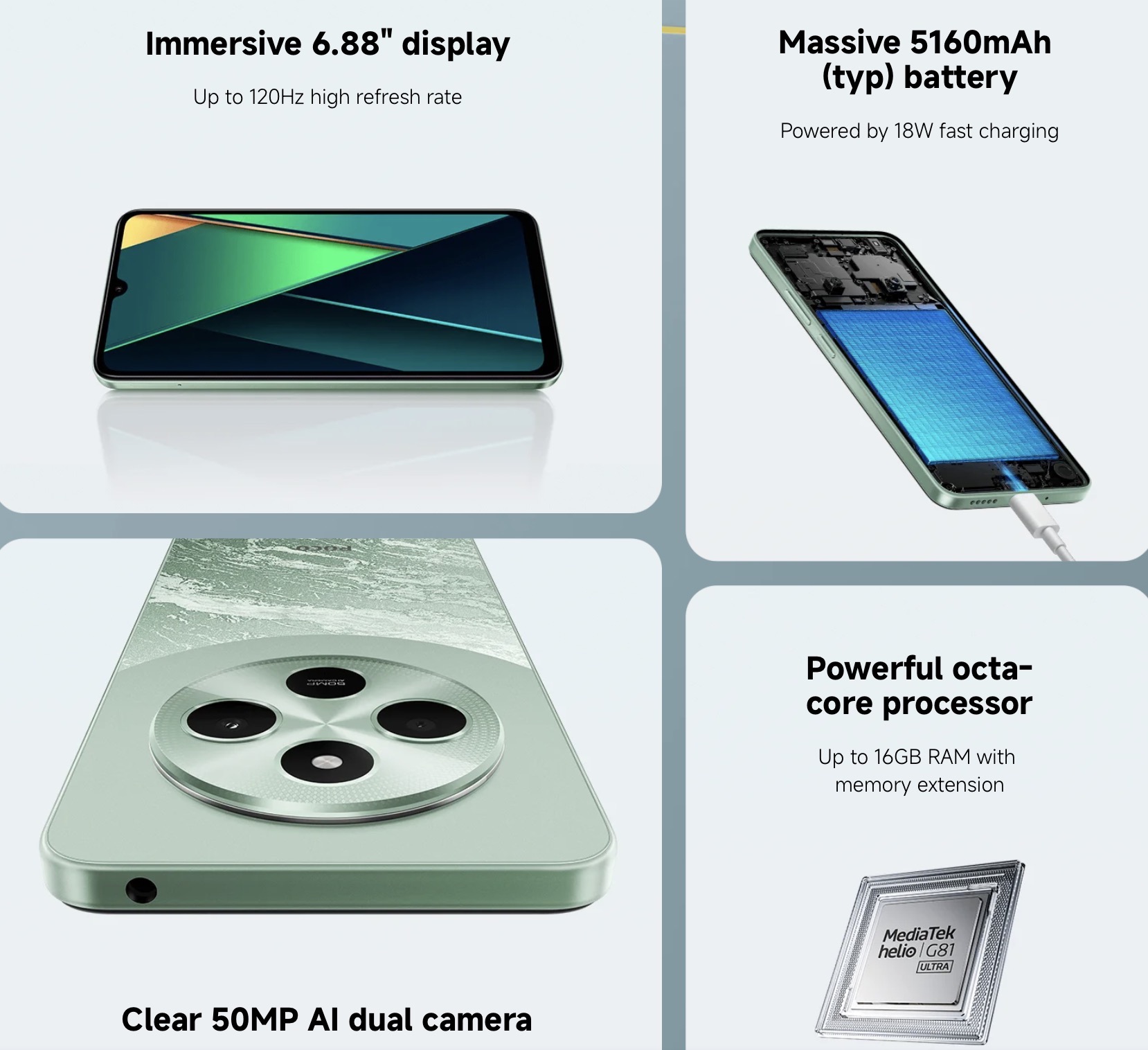 POCO C75 Malaysia release - 120Hz LCD, 50MP main camera and 5160mAh ...