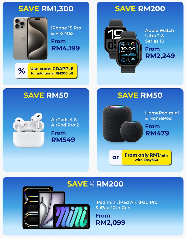 CelcomDigi's latest promo lets you get an Apple HomePod for RM1/month ...