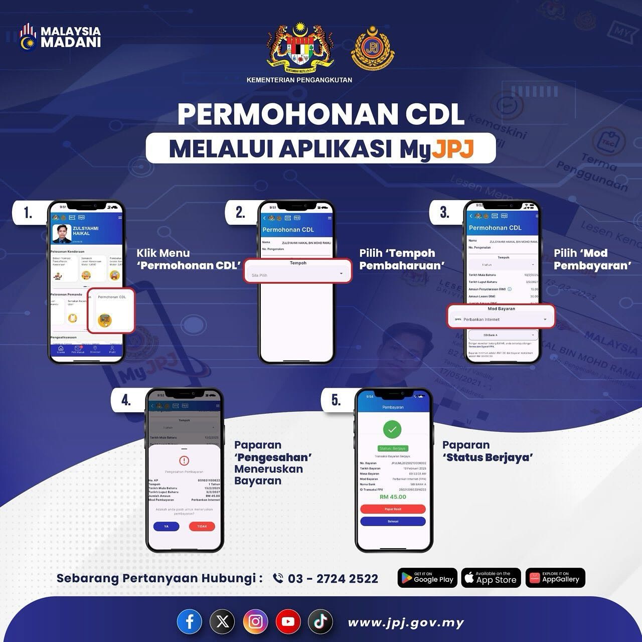 JPJ: Road users can convert their ‘P’ driving license to the full ...