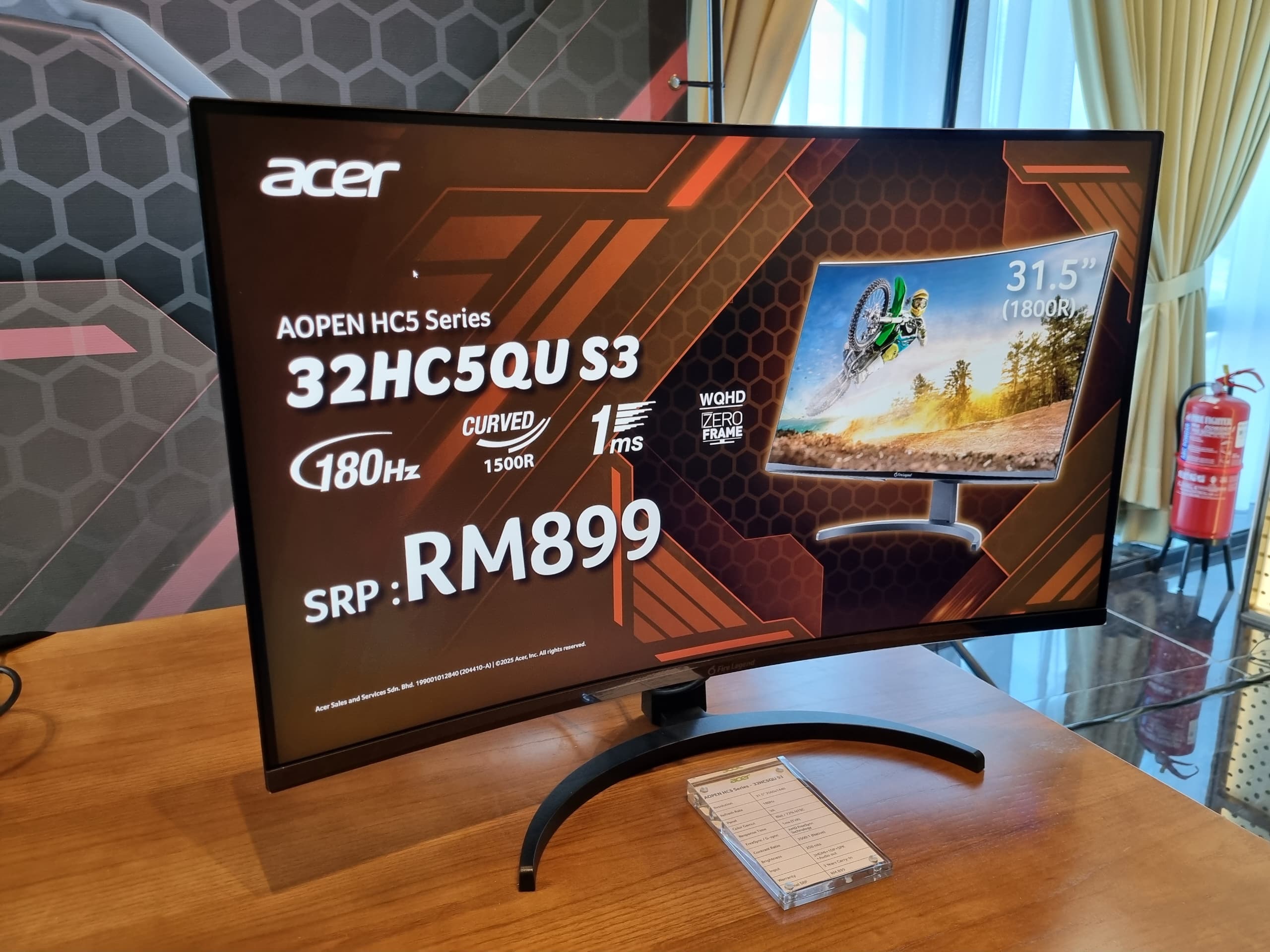 Acer AOPEN series Malaysia release - Up to 280Hz refresh rate, 0.5 GTG response time, and more ...