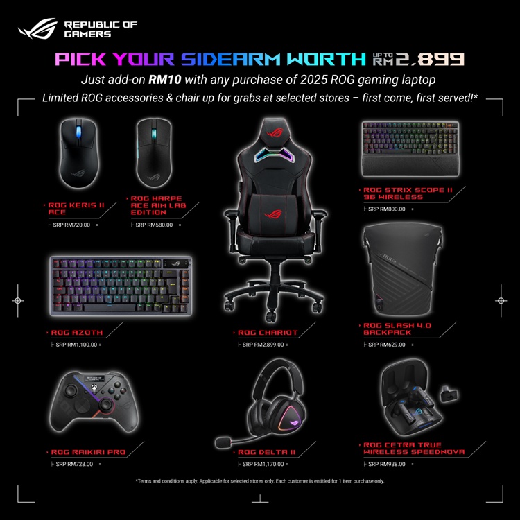 ROG Strix series, Flow Z13 and ROG Zephyrus series Malaysia pre-order ...