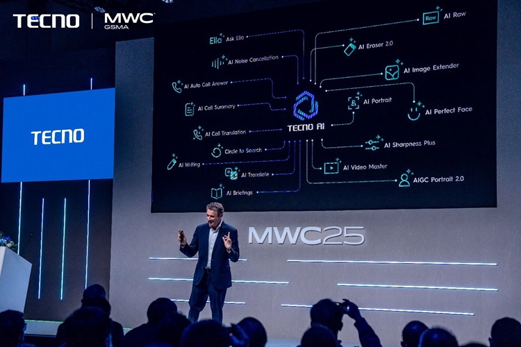 TECNO Showcases Next-Gen AI Ecosystem Products at MWC Barcelona 2025 | TechNave