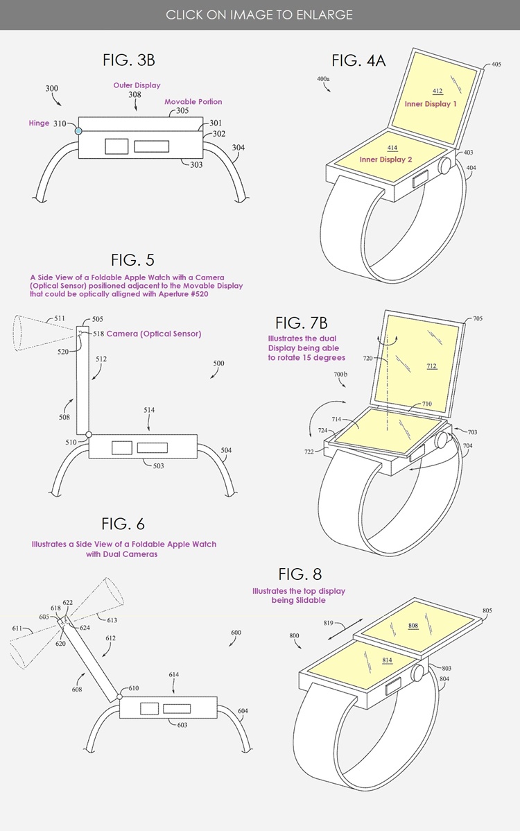 Apple could be working on a new watch with a foldable dual-screen ...