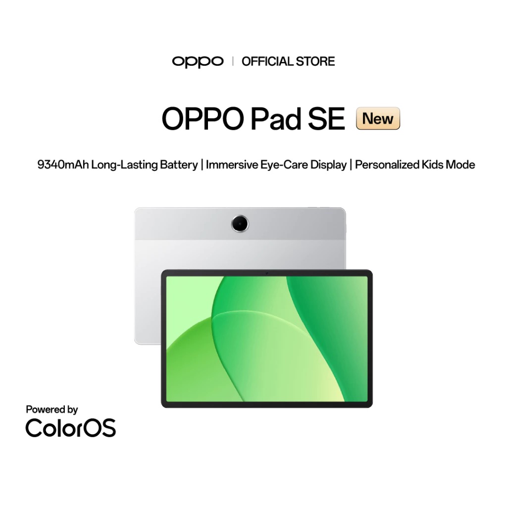 OPPO Pad SE is launching in Malaysia on 15 May with a 9340mAh battery ...