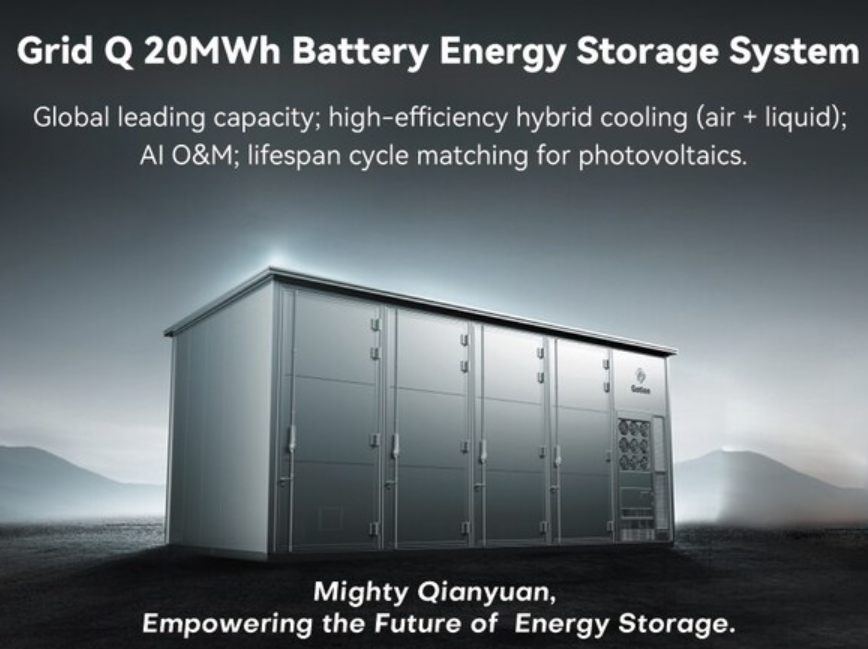 The World's First 20MWh Energy Storage System launched with a 25-year lifespan | TechNave