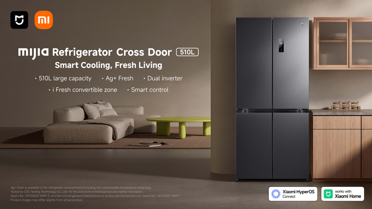 Xiaomi Mijia Refrigerator Cross Door 510L Malaysia release - special ...