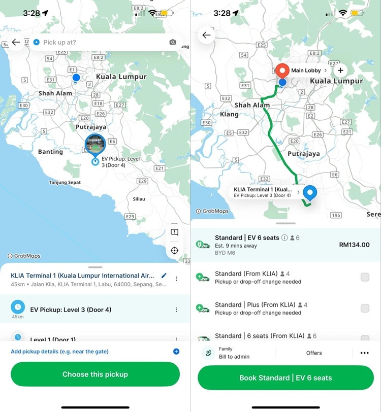 Grab Malaysia rolls out first EV airport ride fleet, featuring BYD M6 at KLIA | TechNave