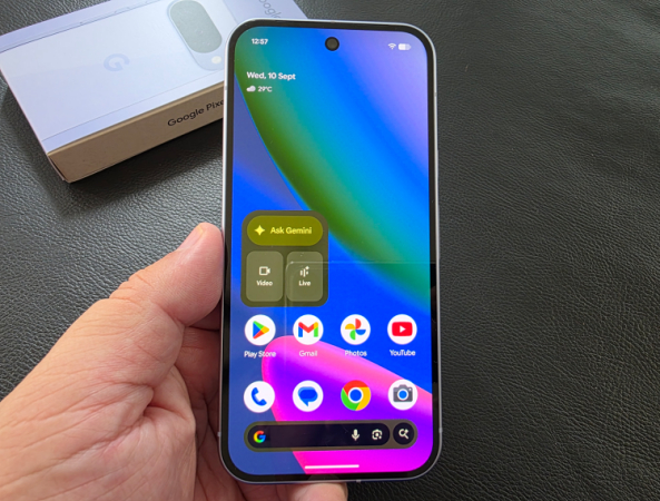 Google Pixel 10 review - Compact Gen AI Gemini phone with improved zoom ...