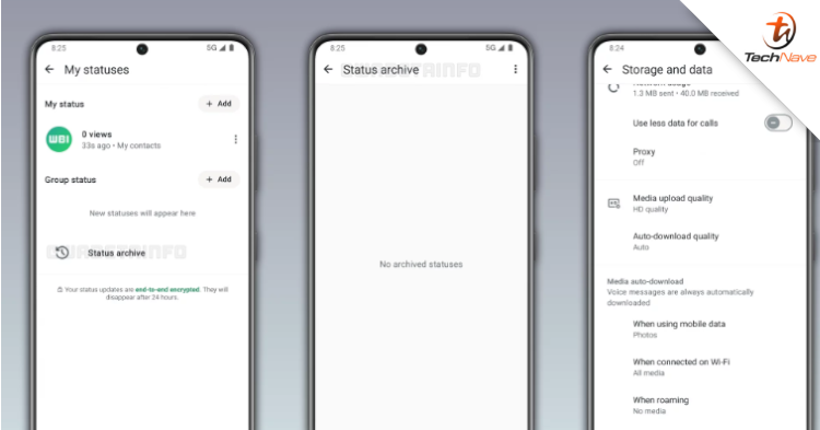 WhatsApp could release a Status Archive feature soon | TechNave