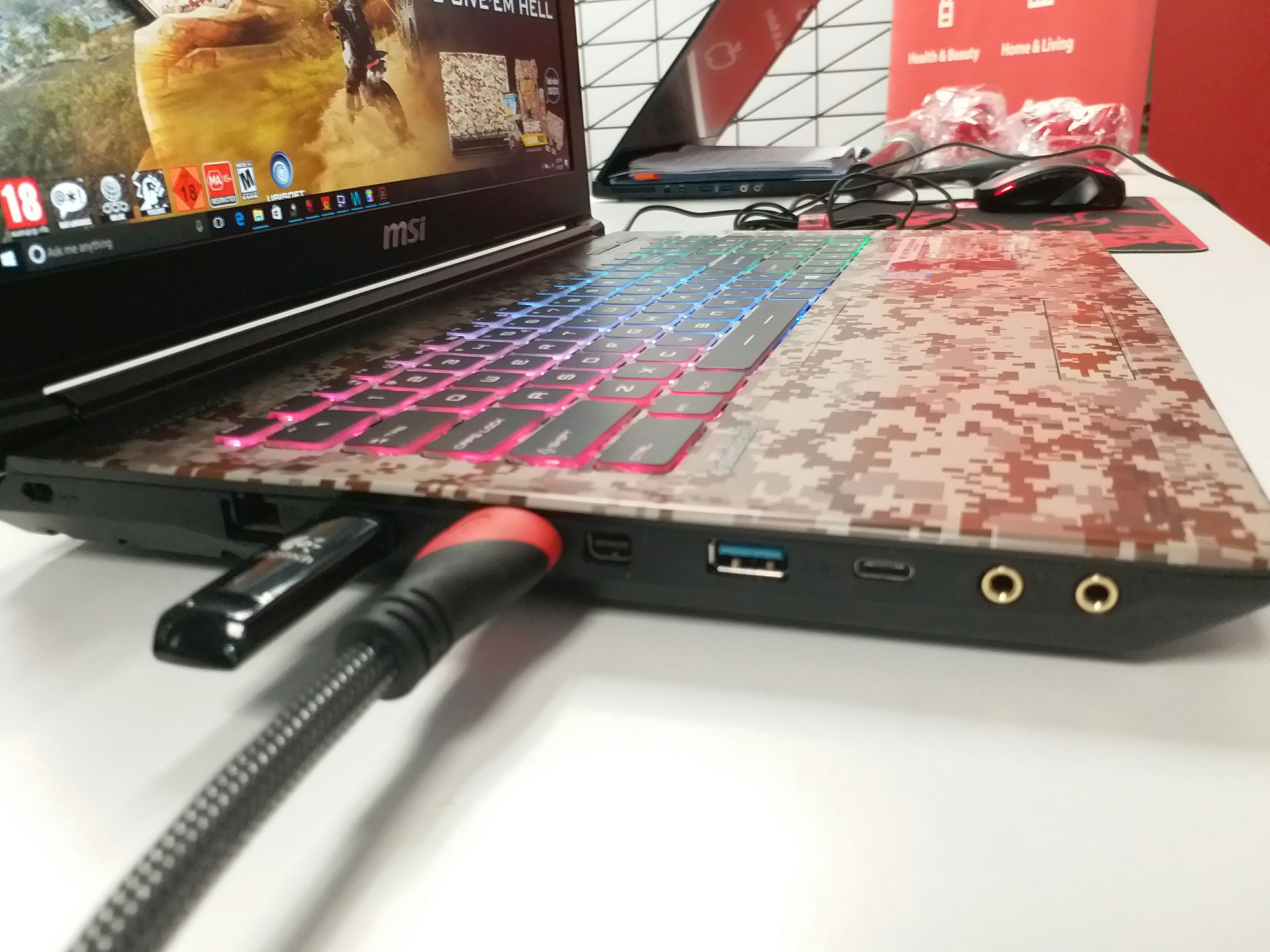 11street officially selling MSI GE62 gaming laptop Camo Squad limited ...
