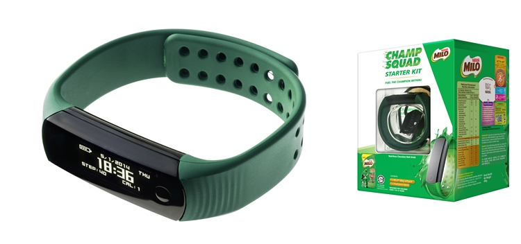Nestle MILO introduces the MILO Champ Squad Fitness Band for Malaysian ...