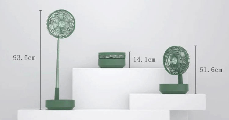 Xiaomi just released a 3-in-1 multipurpose foldable fan! | TechNave