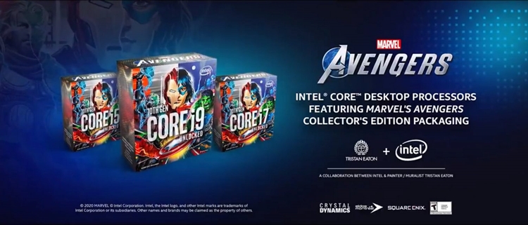 Intel announces Marvel's Avengers Collector's Edition Packaging for ...