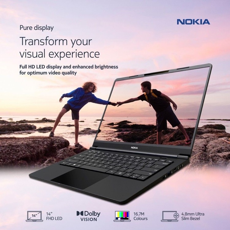 Nokia just revealed their first-ever Purebook X14 laptop, packed with ...