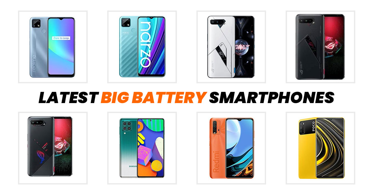 Top 10 Latest Big Battery Smartphones in Malaysia (Aug 2022)