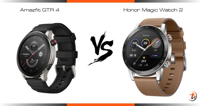 Banding Amazfit GTR 4 dan Honor Magic Watch 2 - Spesifikasi dan harga ...