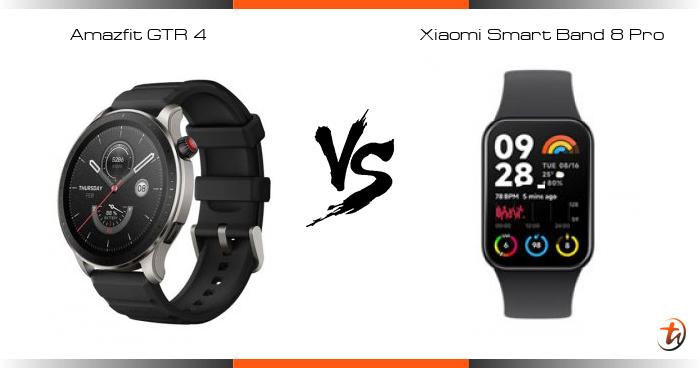 Banding Amazfit GTR 4 dan Xiaomi Smart Band 8 Pro - Spesifikasi dan ...