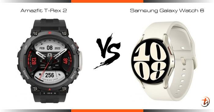 Banding Amazfit T-Rex 2 dan Samsung Galaxy Watch 6 - Spesifikasi dan ...