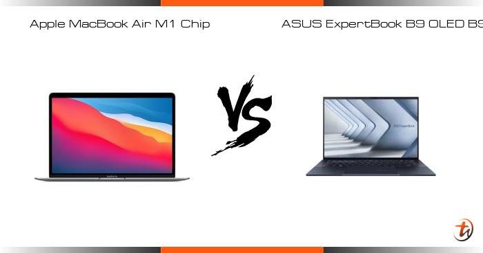 Banding Apple MacBook Air M1 Chip dan ASUS ExpertBook B9 OLED B9403 - Spesifikasi dan harga di ...