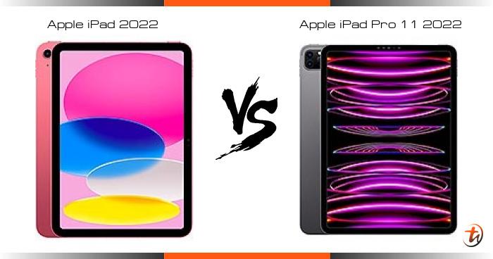 Banding Apple iPad 2022 dan Apple iPad Pro 11 2022 - Spesifikasi dan ...