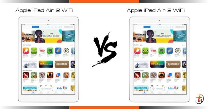Apple iPad Air 2 WiFi 对比 Apple iPad Air 2 WiFi - 功能区别与规格参数对比 - TechNave 中文版