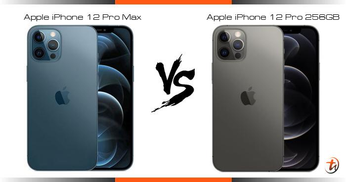 Banding Apple iPhone 12 Pro Max dan Apple iPhone 12 Pro 256GB ...