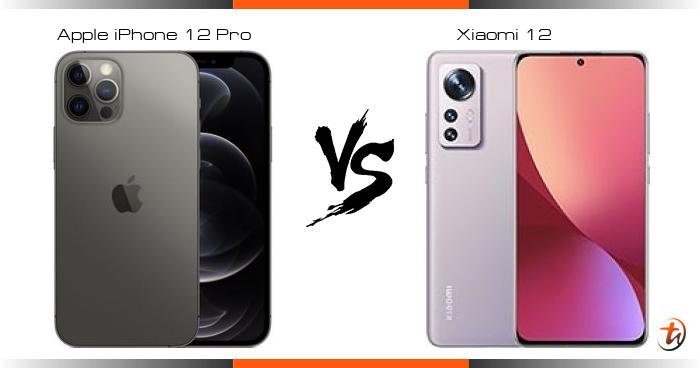 Banding Apple iPhone 12 Pro dan Xiaomi 12 - Spesifikasi dan harga di ...