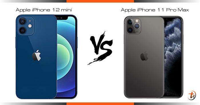 Banding Apple iPhone 12 mini dan Apple iPhone 11 Pro Max - Spesifikasi ...