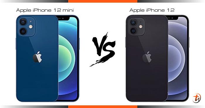 Banding Apple iPhone 12 mini dan Apple iPhone 12 - Spesifikasi dan ...