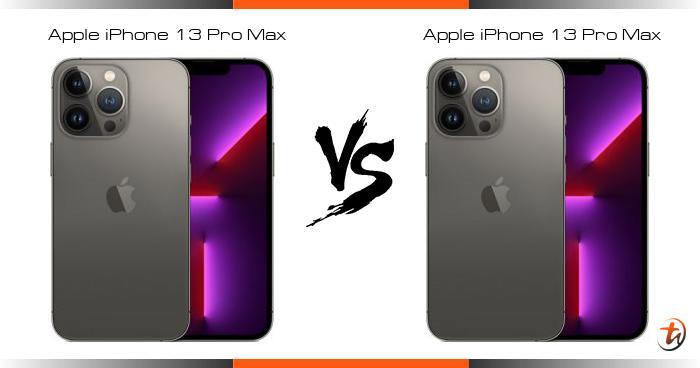 Banding Apple iPhone 13 Pro Max dan Apple iPhone 13 Pro Max ...