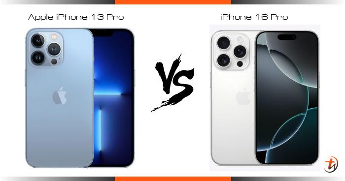Compare Apple iPhone 13 Pro vs iPhone 16 Pro specs and Malaysia price ...
