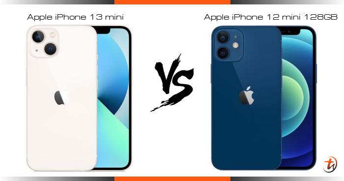 Banding Apple iPhone 13 mini dan Apple iPhone 12 mini 128GB ...