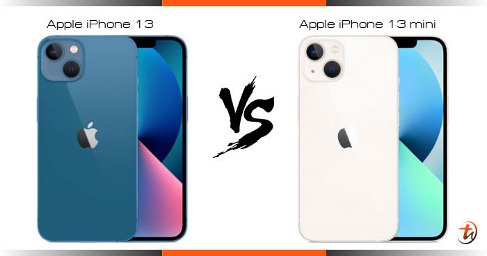 Banding Apple iPhone 13 dan Apple iPhone 13 mini - Spesifikasi dan ...