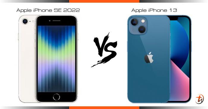 Apple iPhone SE 2022 对比 Apple iPhone 13 - 功能区别与规格参数对比 - TechNave 中文版