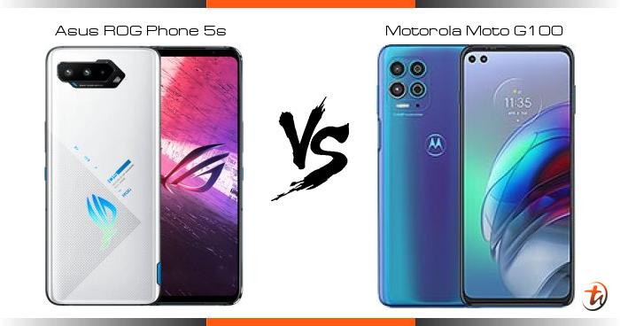 Banding Asus ROG Phone 5s dan Motorola Moto G100 - Spesifikasi dan ...