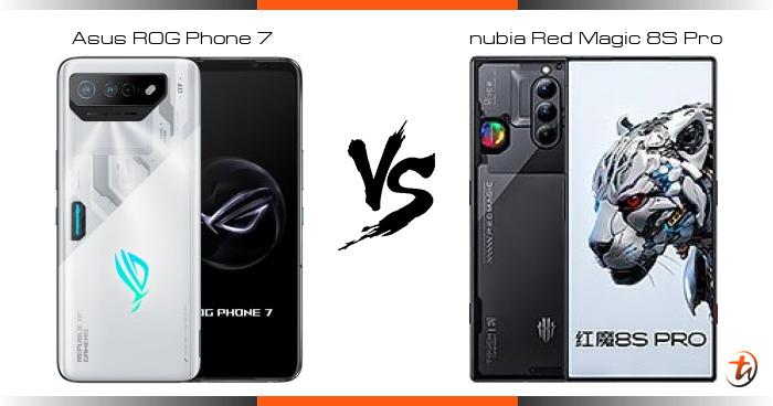 Banding Asus ROG Phone 7 dan nubia Red Magic 8S Pro - Spesifikasi dan ...
