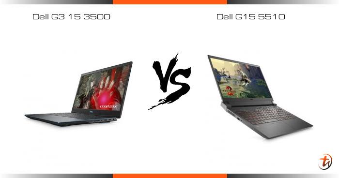Compare Dell G3 15 3500 vs Dell G15 5510 specs and Malaysia price | laptop features